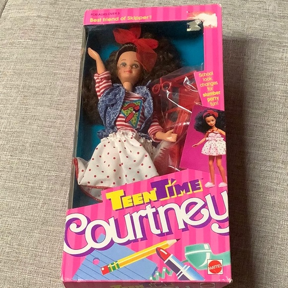 Barbie | Toys | Vintage Teen Time Courtney Doll | Poshmark